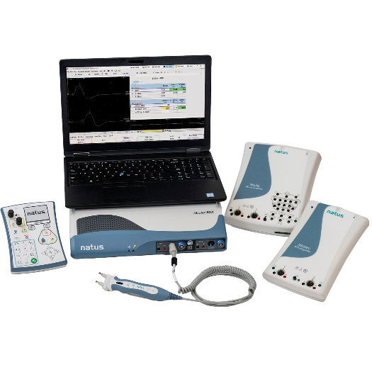 Electromiógrafo con monitorización de los potenciales evocados ...