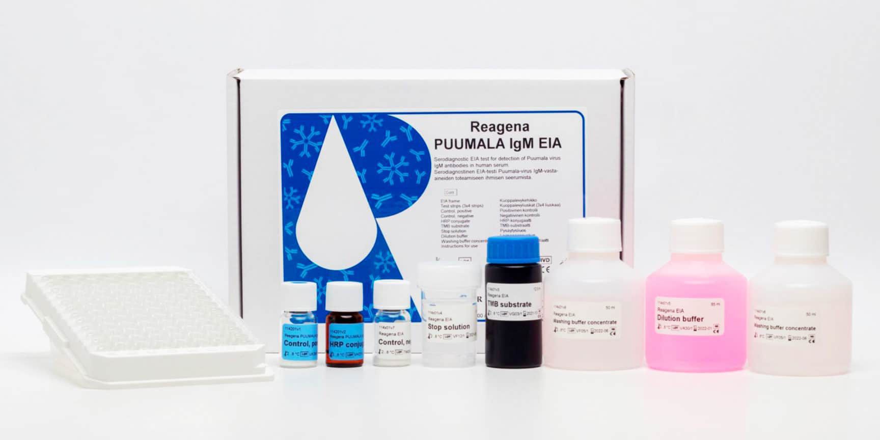 Kit de prueba para enfermermedades infecciosas - EIA - Reagena Ltd ...