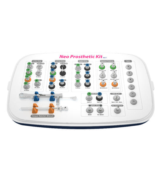 Kit de instrumentos para prótesis dentales - Neobiotech
