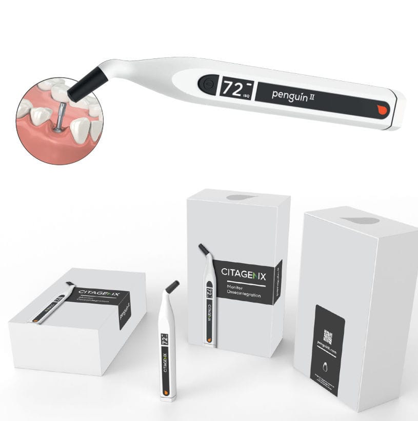 Monitor de estabilidad implantaria portátil de mano - Penguin II ...