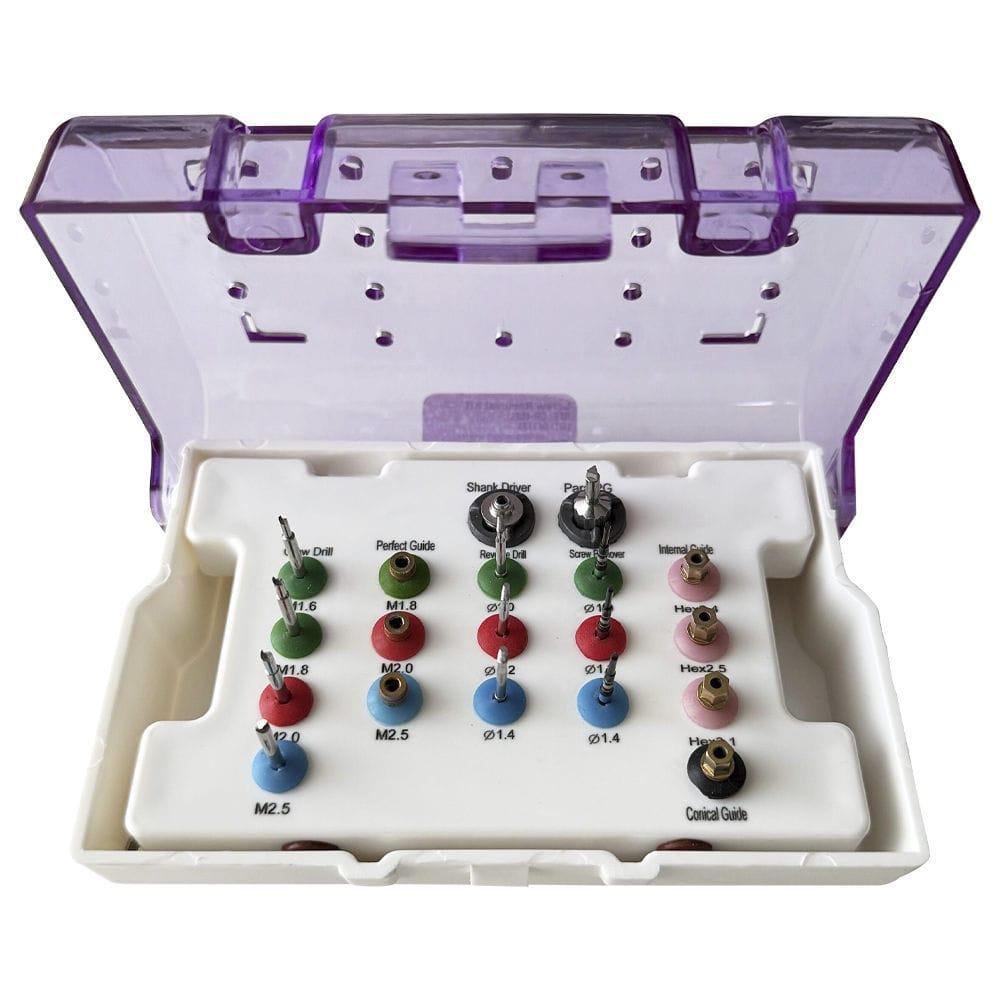 Kit de instrumentos para implantología dental - OR4521 - Sheroski Sverige
