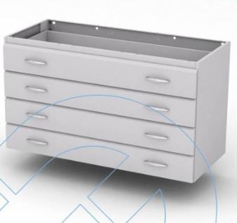 Armario de laboratorio - 01-22.774 - Labexpert - con cajón / bajo ...