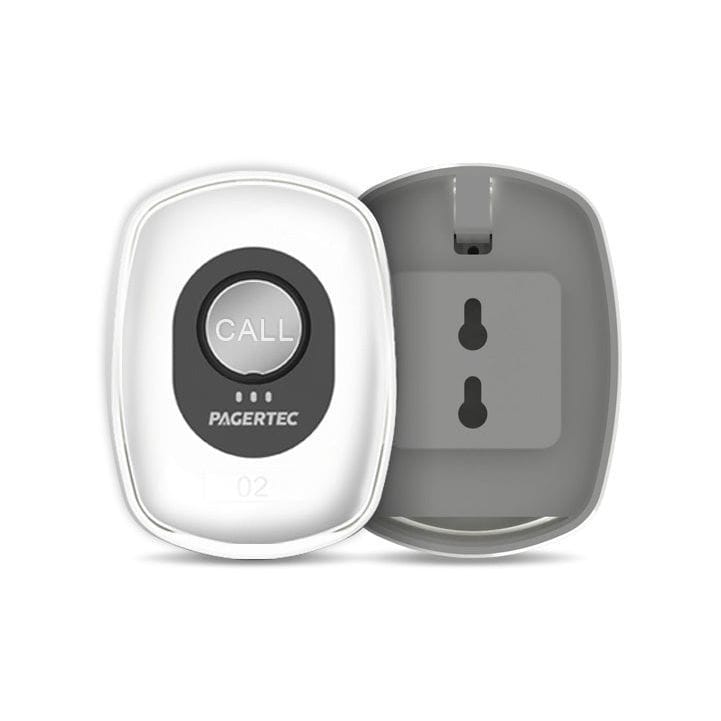 Sistema de alarma botones de pánico - Deluxe - Pagertec - de caída
