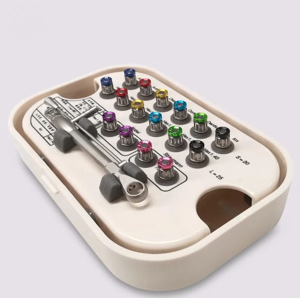 Kit de instrumentos para prótesis dentales - BR-412T-1 - Baru Foshan ...