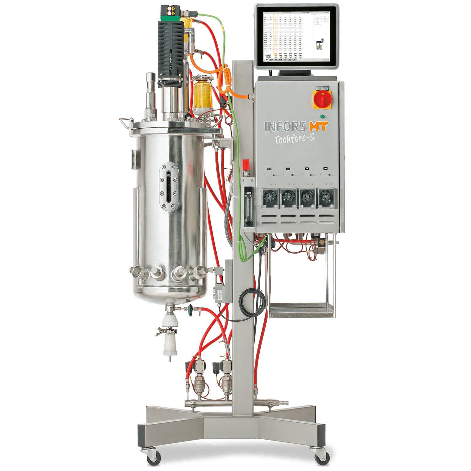 Biorreactor fermentador alimentado discontinuo (Fed-batch) - Techfors-S ...