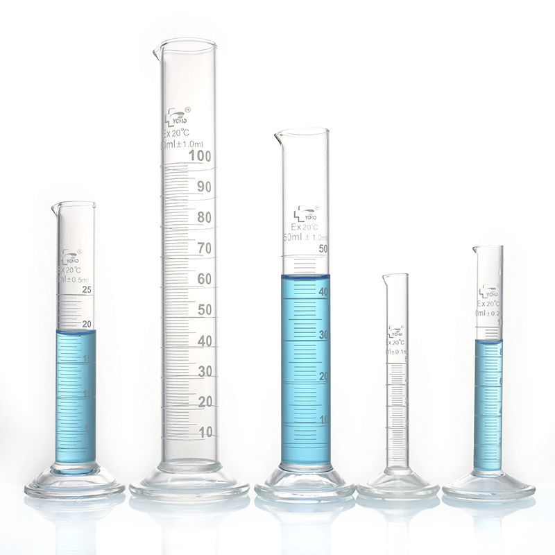 Probeta de vidrio - 1601 - Jiangsu Huida Medical Instruments - graduada