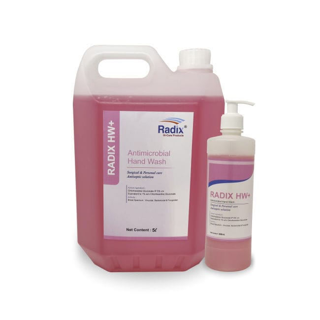 Jabón antiséptico virucida - HW+ - Radix Hi-Care Products - bactericida