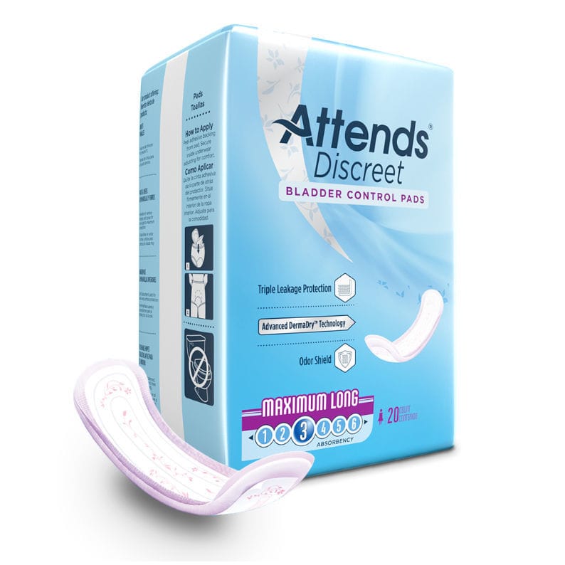 Compresa higiénica para mujer - ADPMAL - Attends - transpirable / caja ...