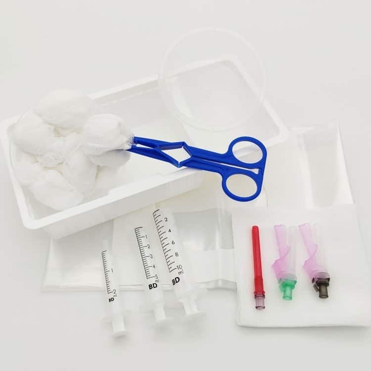 Kit médico para anestesia - 38176-2 - Fuhrmann - estéril