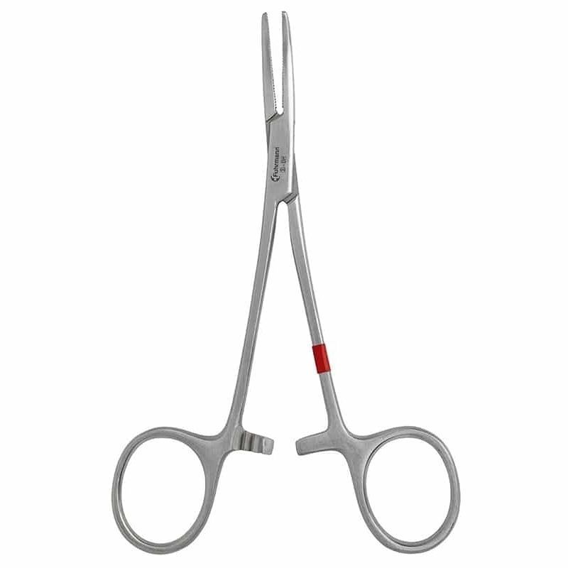 Pinza quirúrgica - 36291-3 - Fuhrmann - de Halstead / desechable / curva
