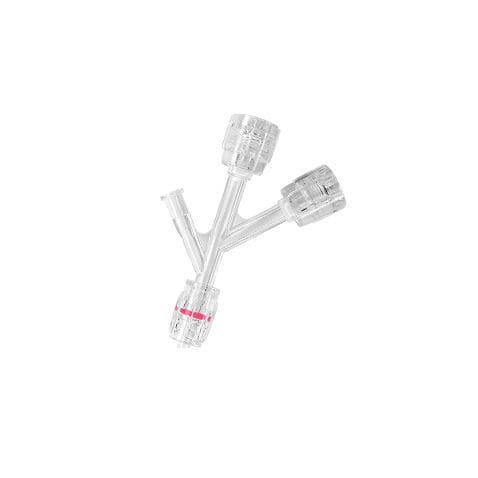 Conector para perfusión con válvula hemostática - A00R07 - HuBioMed - en Y