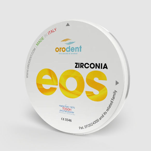 Material dental de circona - Eos - Orodent srl - para puente dental ...
