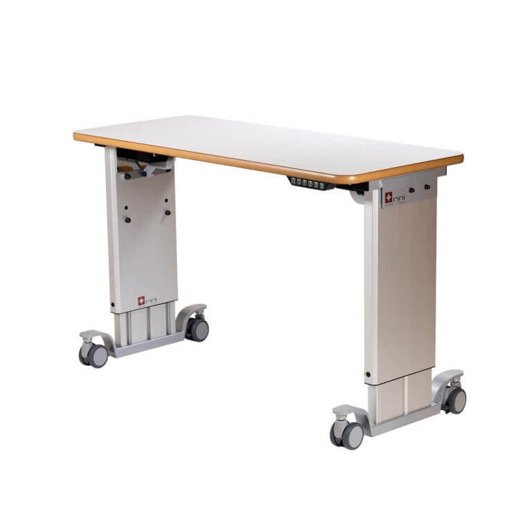 Mesa de trabajo - Linnea - Rini Medtech - rectangular / de altura ...