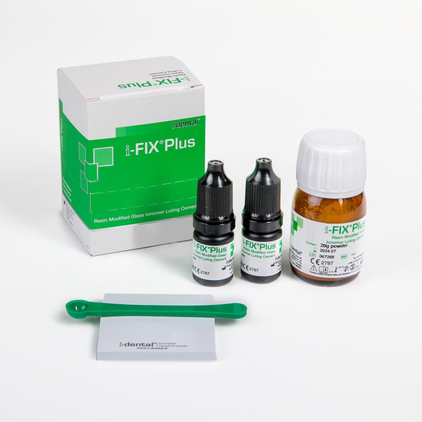 Adhesivo dental para inlays dentales - i-FIX Plus - i-dental - para ...