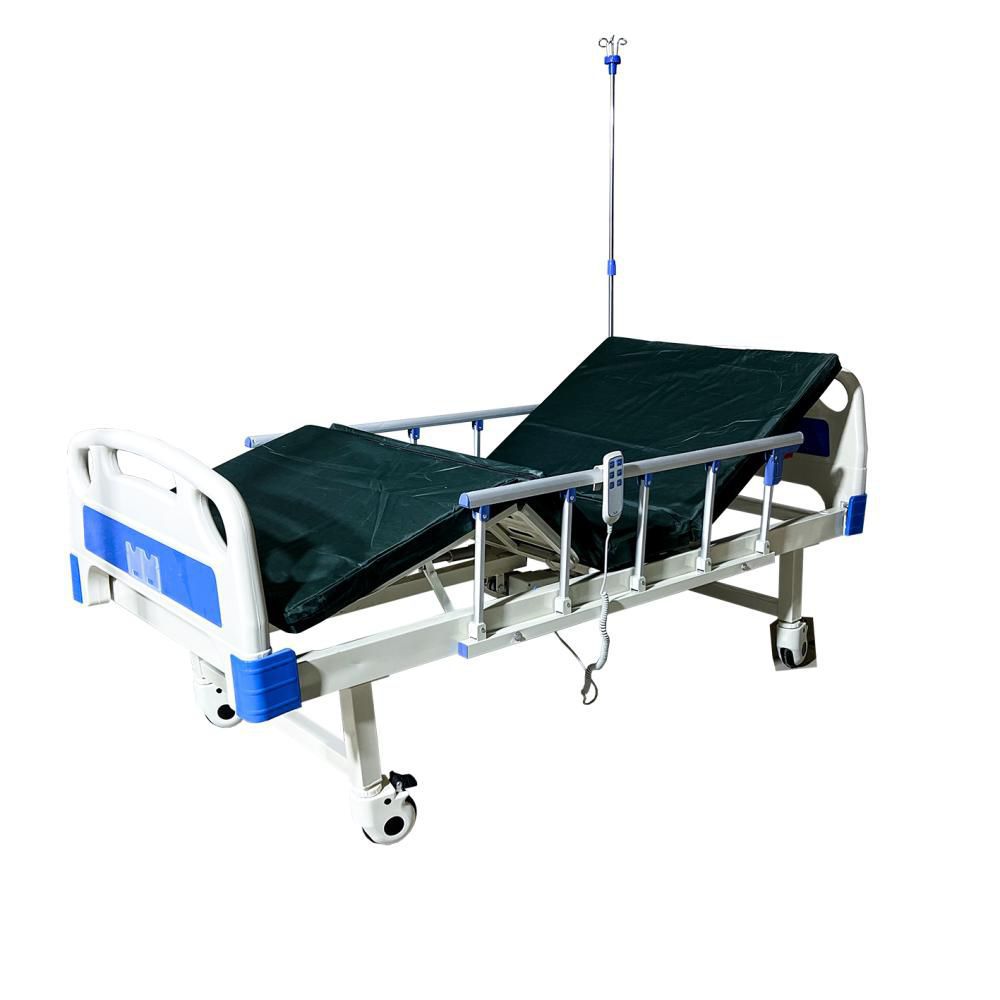 Cama médica - D-01 - Zapovit - eléctrica / con ruedas / de 4 secciones