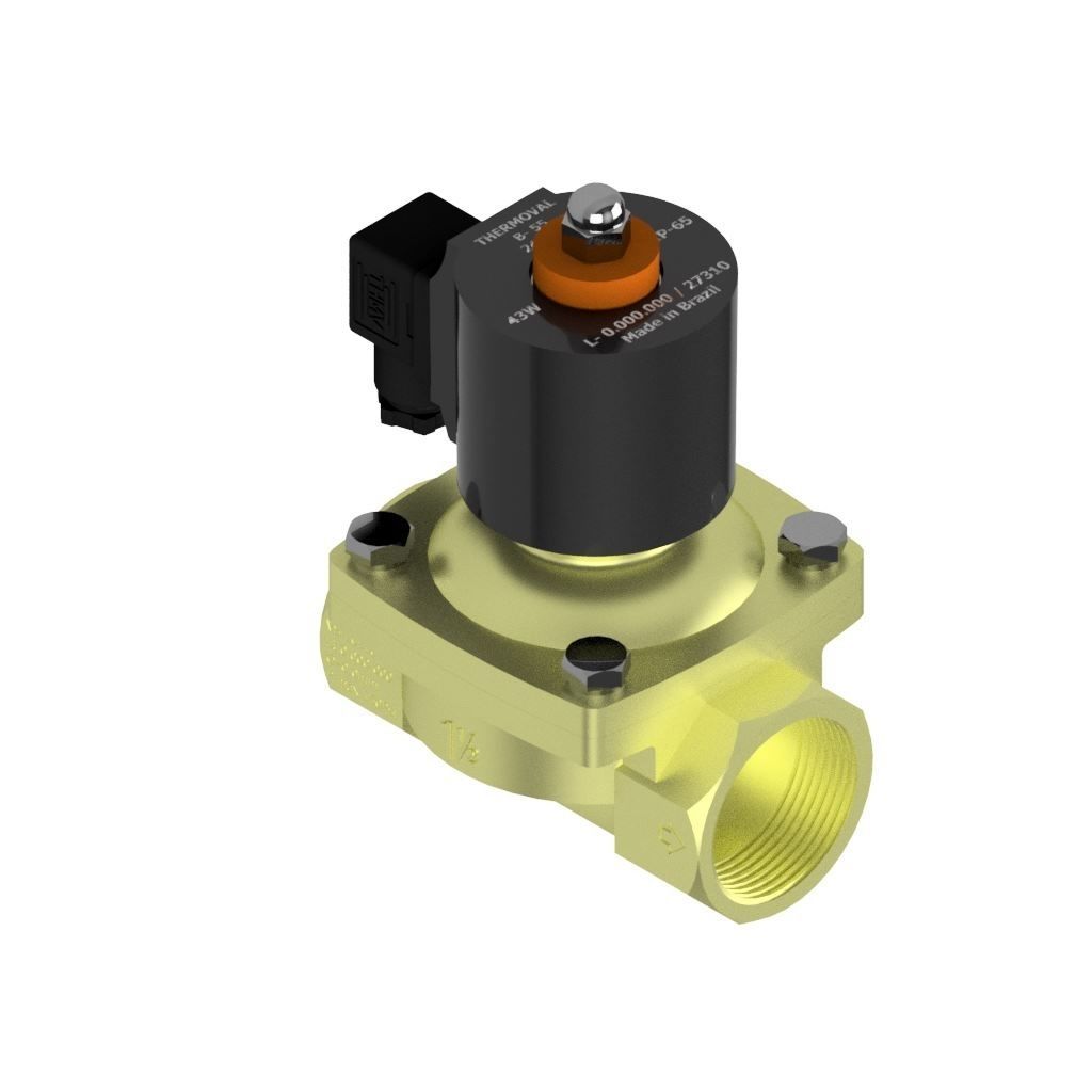 Válvula para el sector médico - Thermoval - con solenoides / de acero inoxidable / de latón