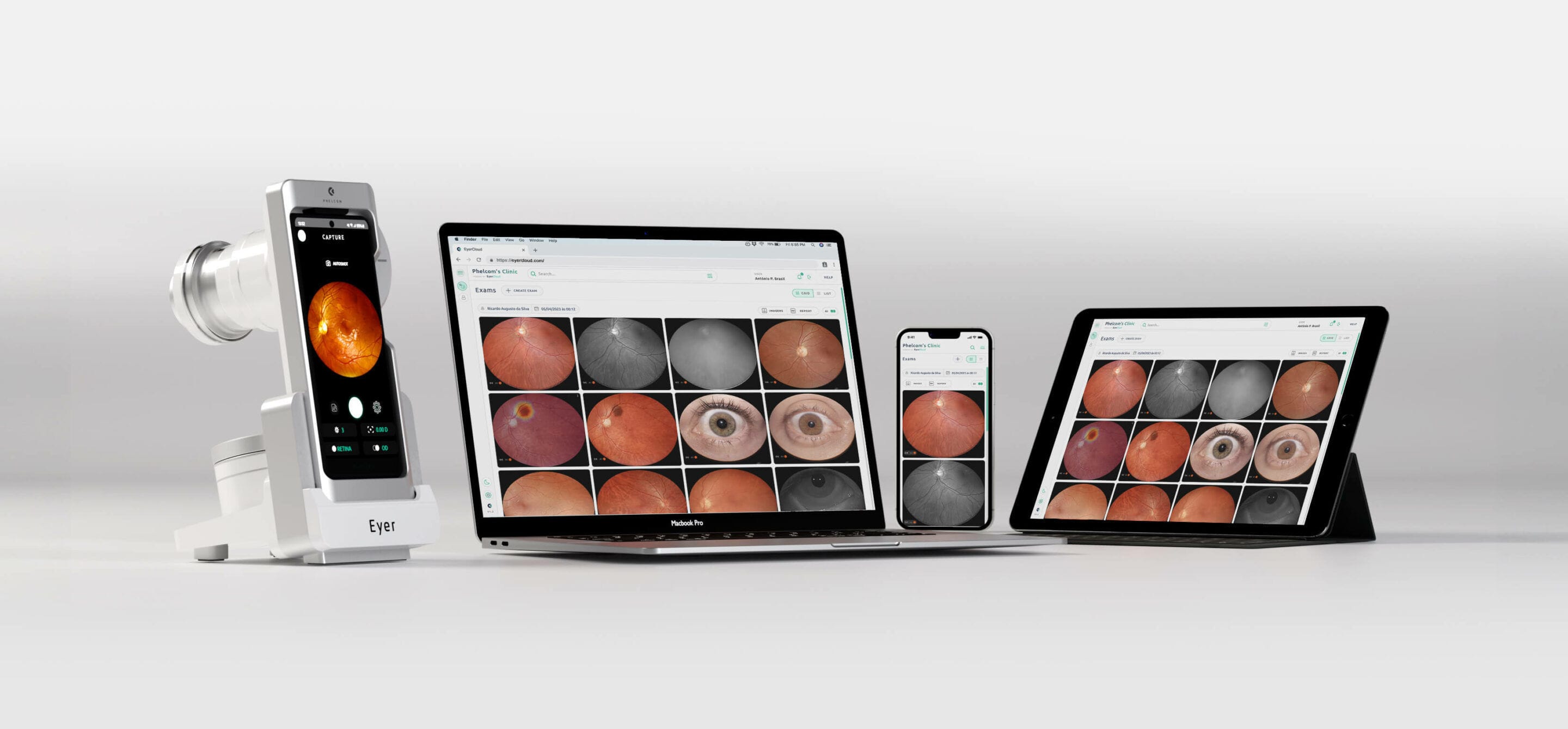 Aplicación web de gestión de datos de pacientes - EyerCloud - Phelcom ...
