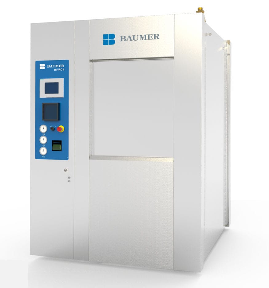Esterilizador médico de vapor - Hi Vac II - BAUMER - vertical ...