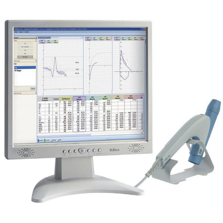 Espirómetro portátil de mano / USB / informatizado - BTL CardioPoint ...