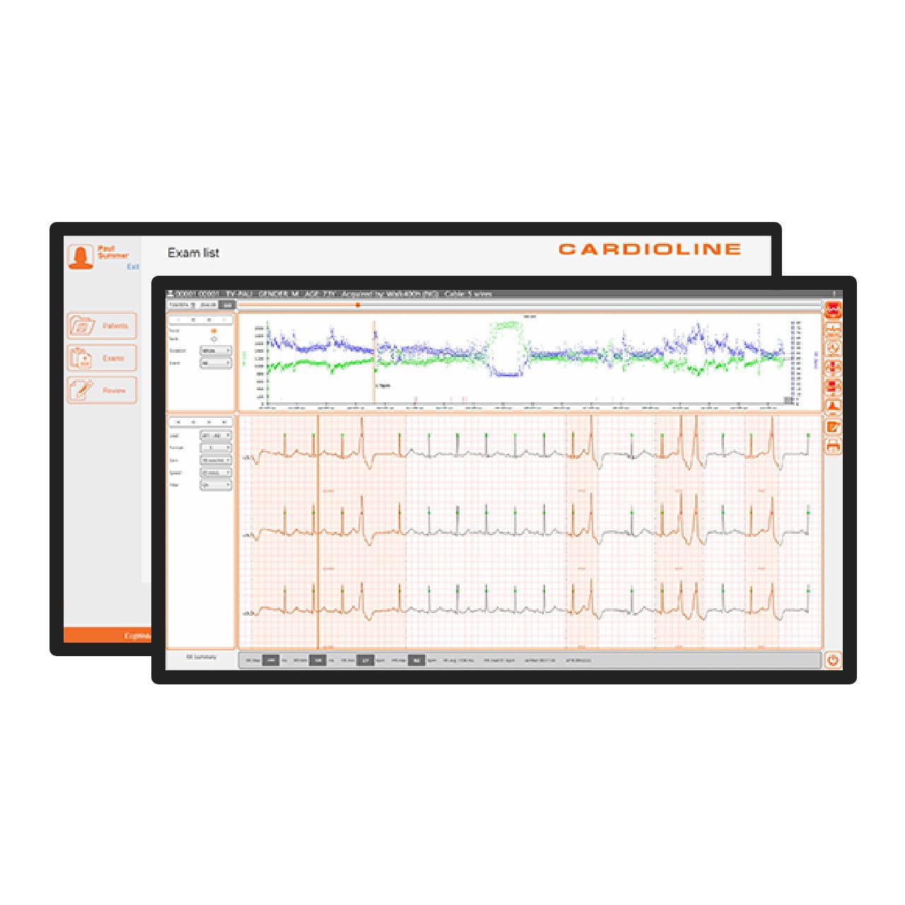 Software de análisis - ECGWebApp - Cardioline - de gestión / para ...