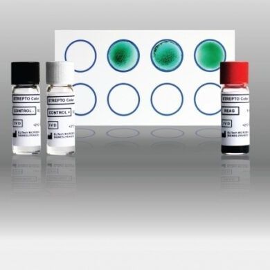 Kit de prueba para enfermermedades infecciosas - Strepto Color ...