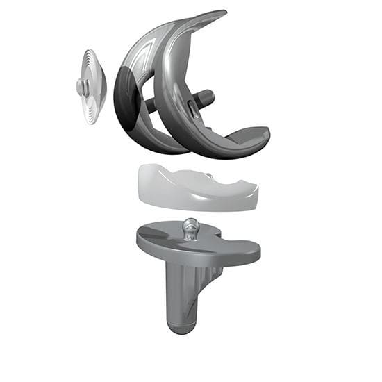 Prótesis de rodilla tricompartimental - FHK® - FH Orthopedics - de ...