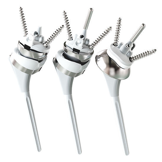 Prótesis de hombro modular - ARROW II - FH Orthopedics - cementada o no ...