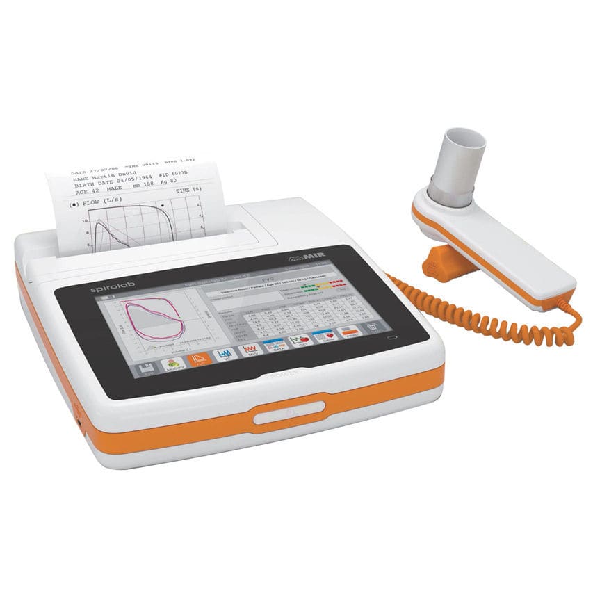 Espirómetro informatizado - SPIROLAB® - GIMA - de mesa / de ejercitación pulmonar / con pantalla ...