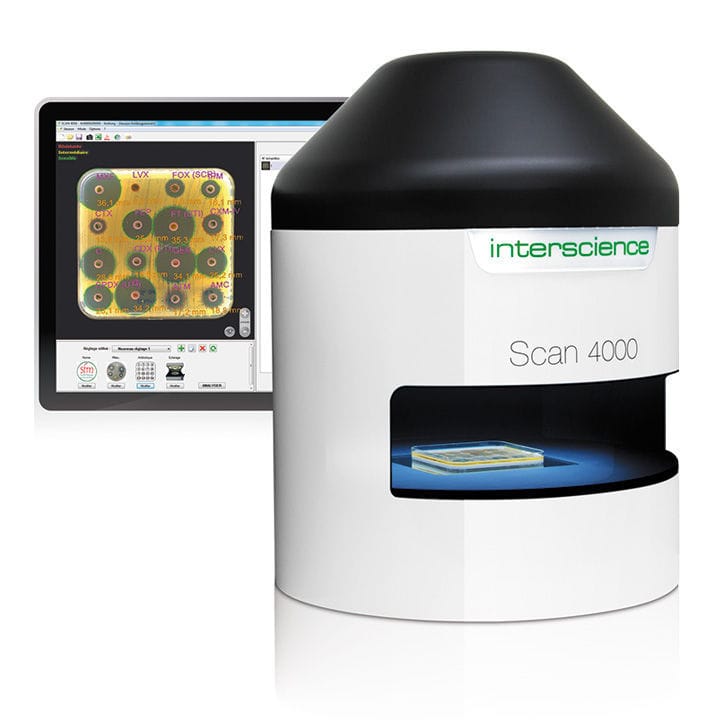 Lector de zona de inhibición - Scan 4000 - INTERSCIENCE