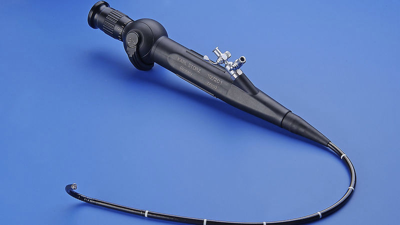 Broncoscopio veterinario - KARL STORZ - rígido / con canal operador ...