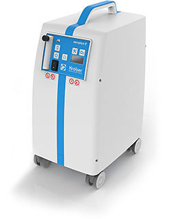 Concentrador de oxígeno médico - aeroplus E - Kröber Medizintechnik ...