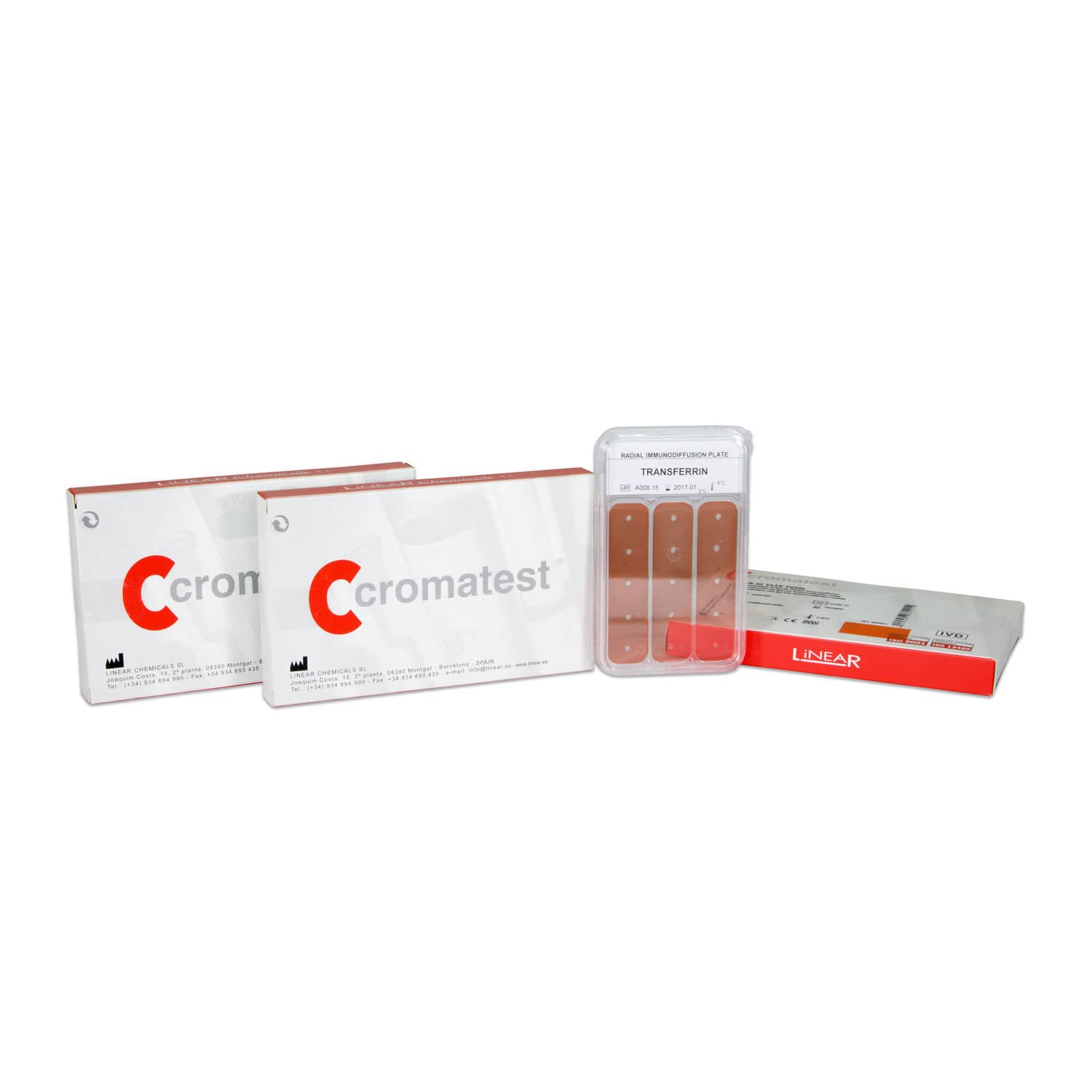 Kit de reactivos gel de agarosa - 3339005 - LINEAR CHEMICALS - de diagnóstico / de complemento C3