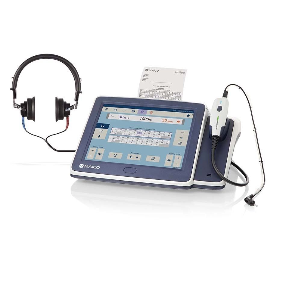 Aparato para prueba de reflejo acústico - touchTymp MI 34 - MAICO ...