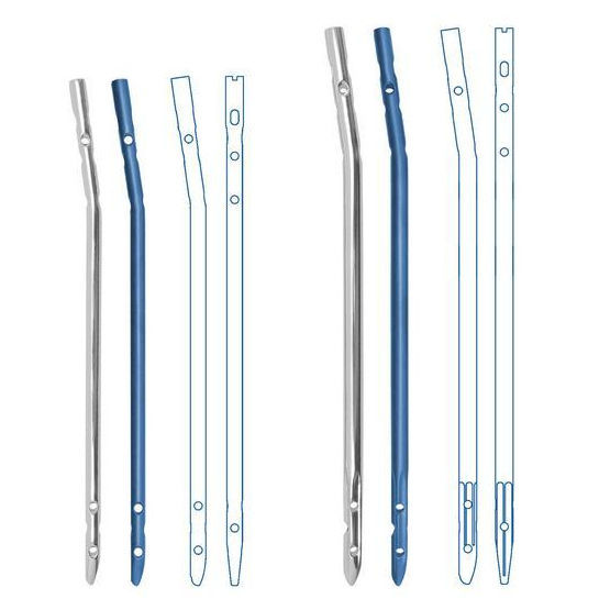 Clavo intramedular para húmero - MEDIN - fijación proximal / fijación ...