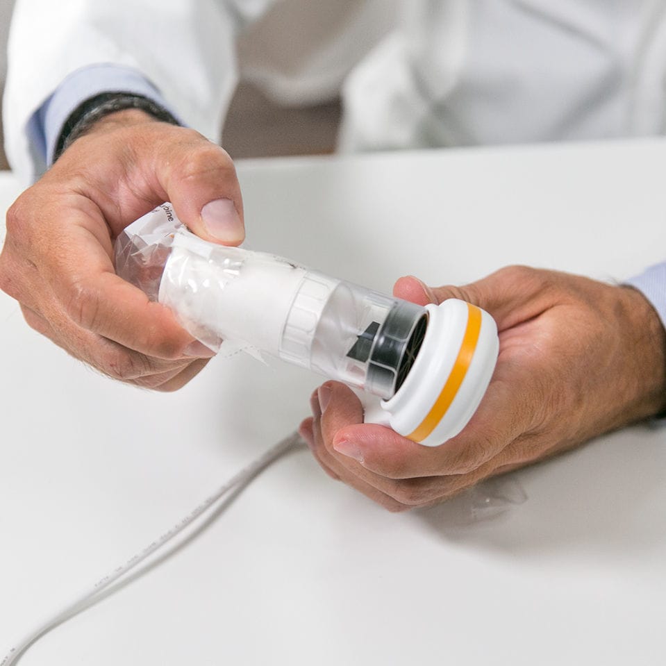 Transductor para espirómetros - FlowMIR® & Spirolab - MIR - Medical International Research - de ...