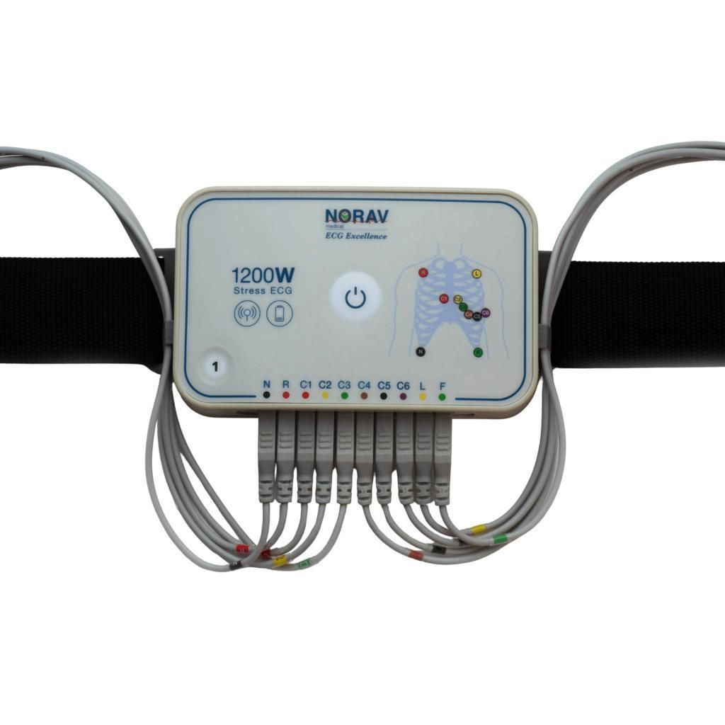 Electrocardiógrafo para prueba de esfuerzo - Enhanced 1200W - NORAV ...