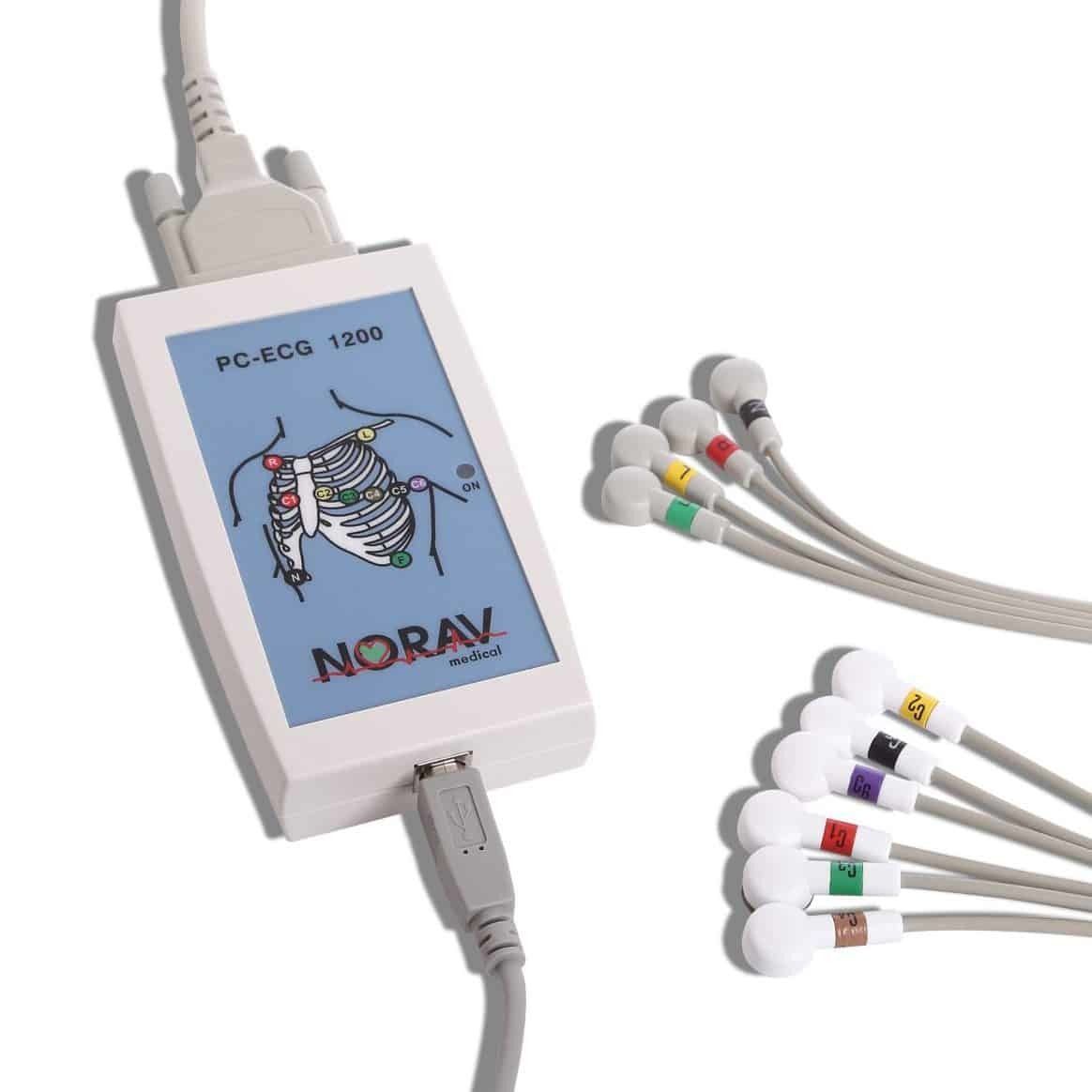 Electrocardiógrafo para prueba de esfuerzo - 1200S - NORAV Medical ...