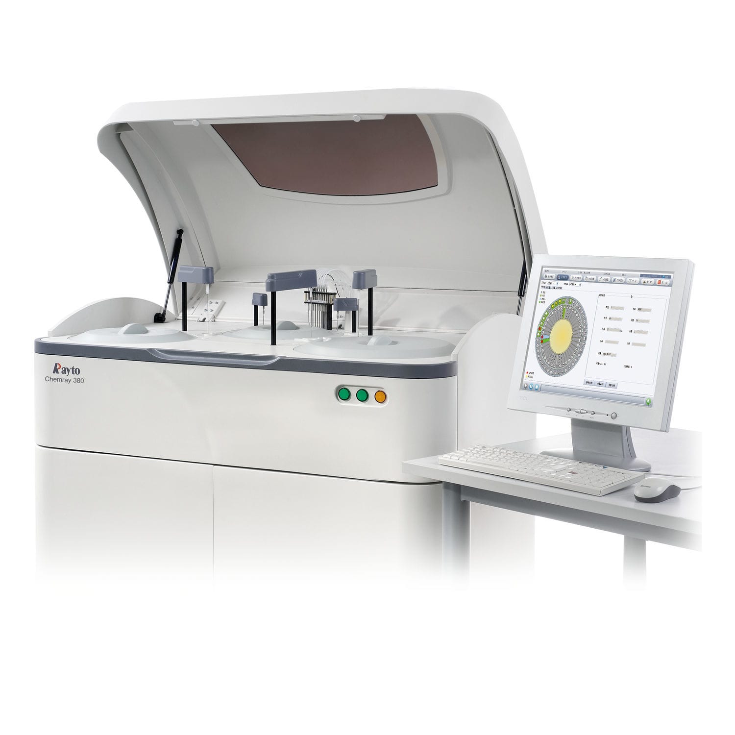 Analizador de bioquímica automatizado - Chemray380 - Rayto Life and ...