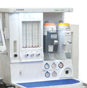 Estación de anestesia neonatal - AX-600 - Comen - en carro / con ...