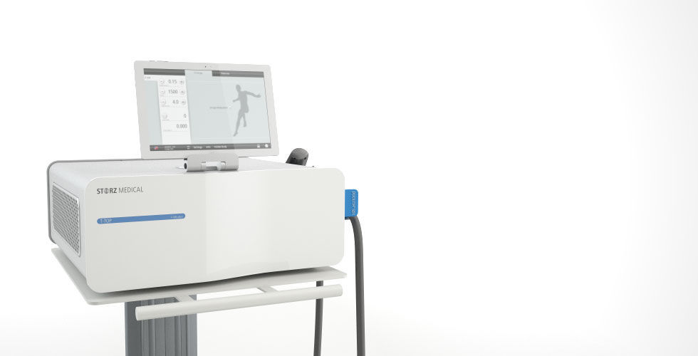 Litotriptor extracorpóreo - DUOLITH® SD1 ultra - Storz Medical - en carro