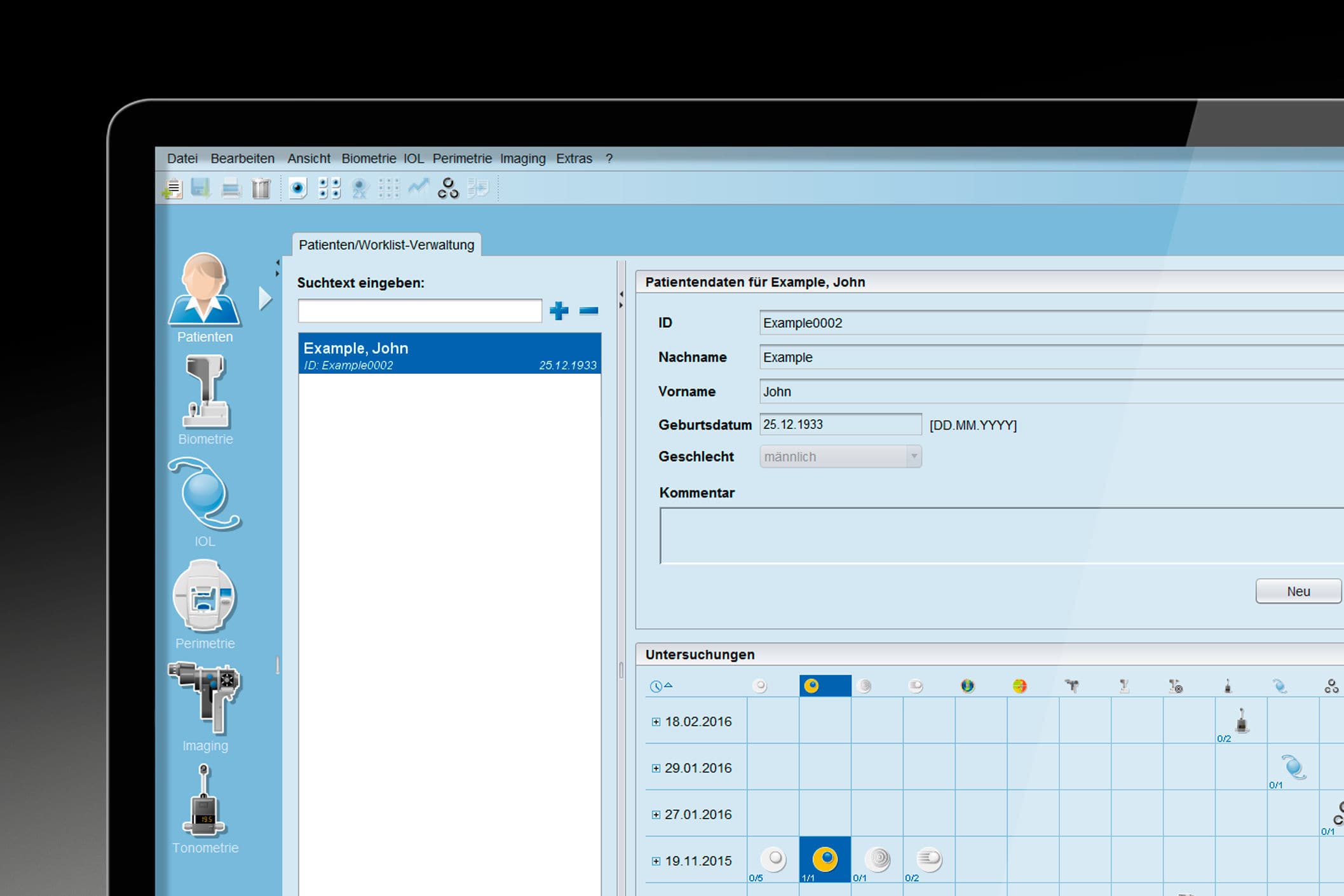 Software de diagnóstico / de tratamiento / de importación / clínico ...