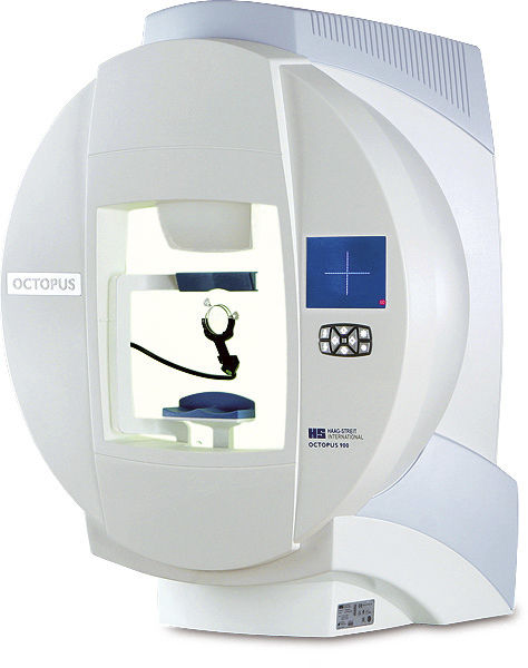Campímetro / perimetría estática y cinética / de mesa - Octopus 900 ...