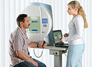 Campímetro / perimetría estática y cinética / de mesa - Octopus 900 ...