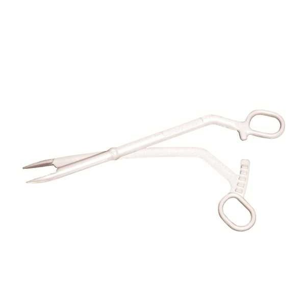 Pinza para ginecología - 01.150 - Gyneas - de Chéron / desechable / curva