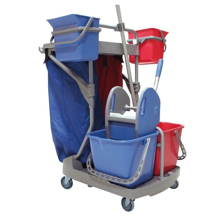 Carro médico - STARACE 110 - IPC - de limpieza / con cubo / 2 bolsas