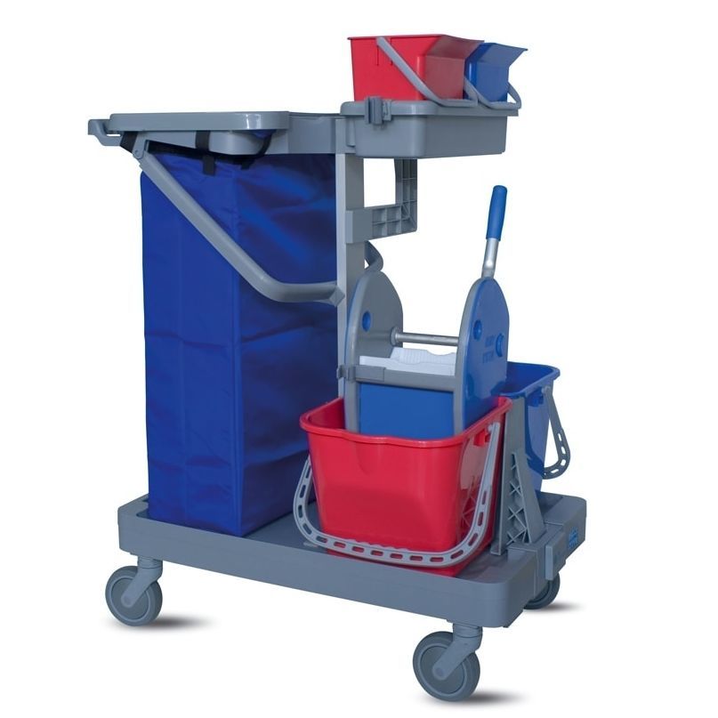 Carro médico - ANTARES B - IPC - de limpieza / con bandejas / con cubo