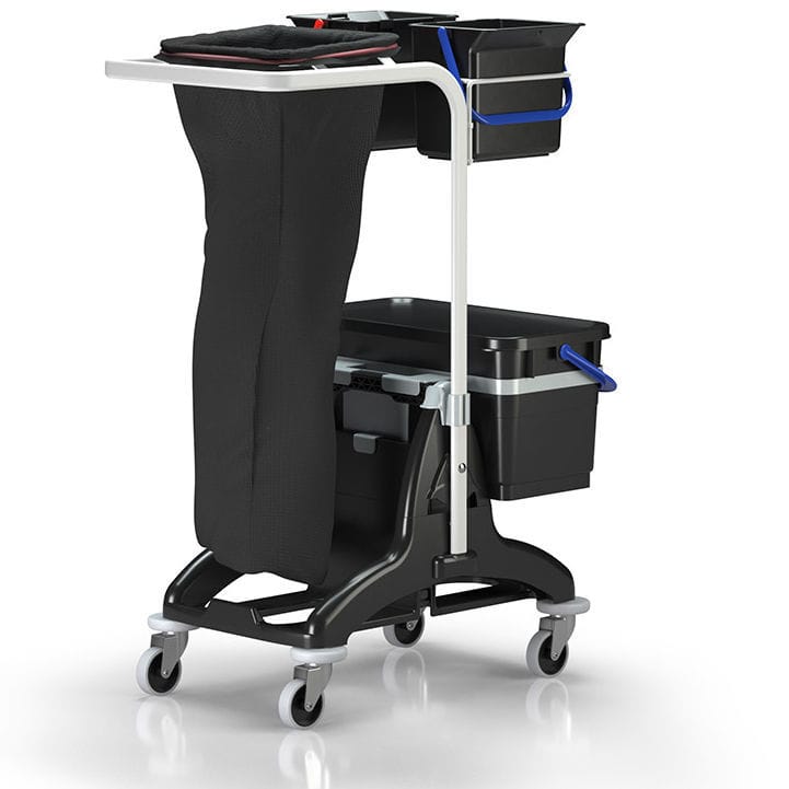 Carro médico - 3P COMPACT PT - IPC - para desechos / de limpieza / con cubo