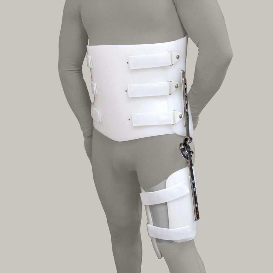 Férula para cadera - Bivalve - Spinal Technology - articulada