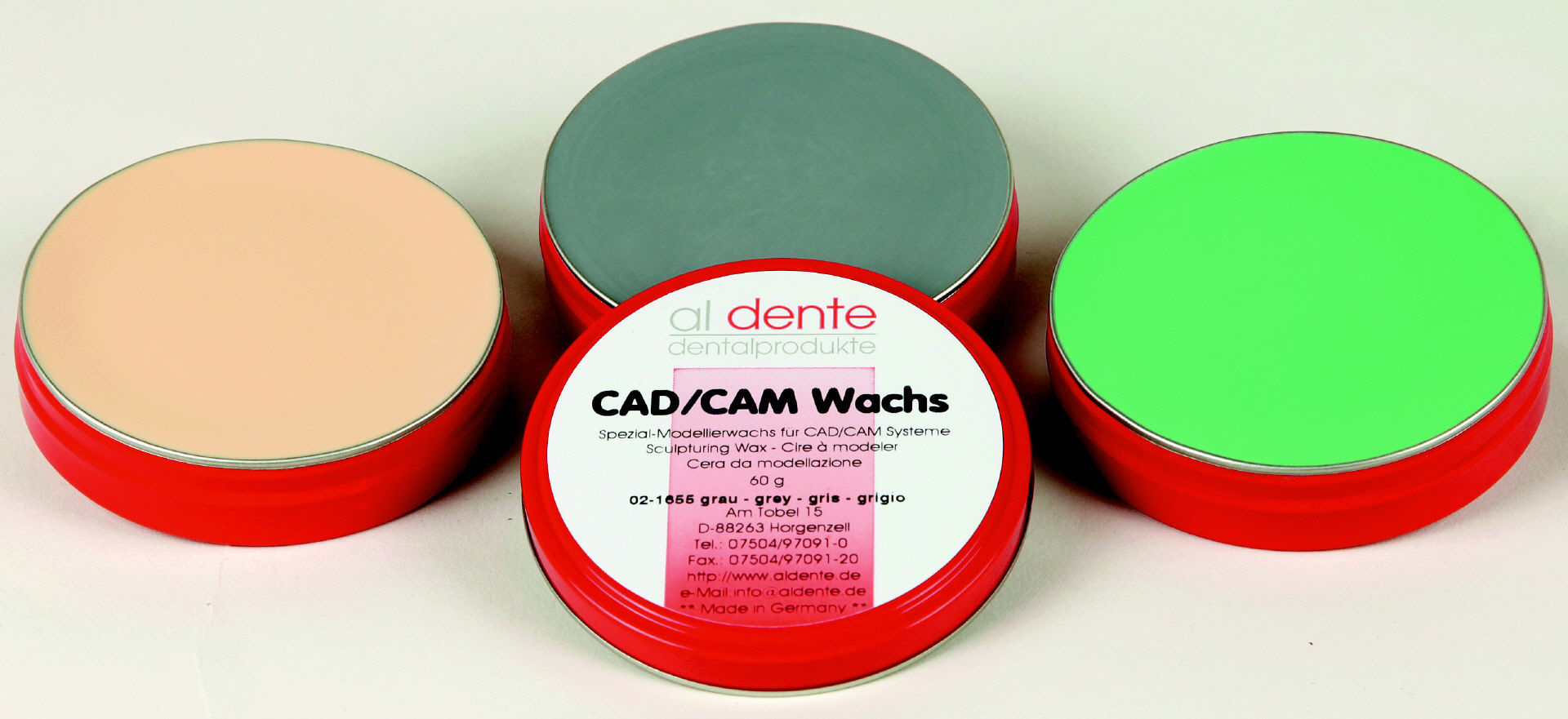 Material dental cera - 02 series - al dente Dentalprodukte GmbH - CAD ...