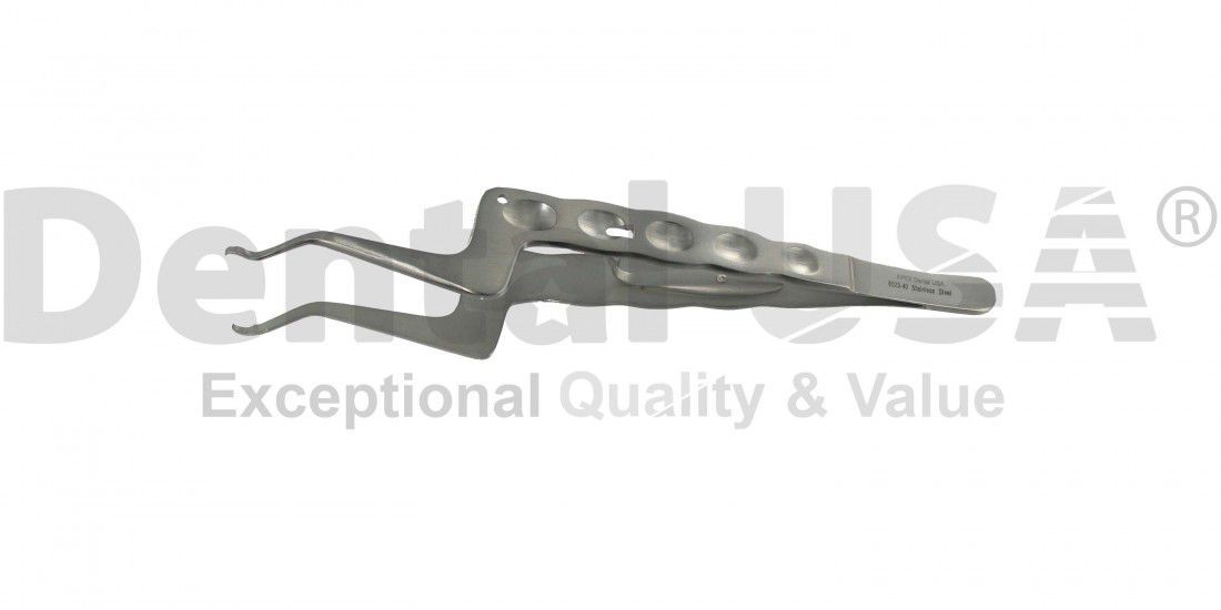 Pinza dental de diagnóstico - 6523 - Power Dental USA - curvada